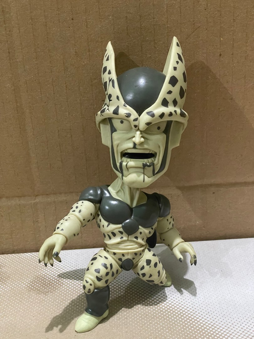 Dragon Ball cell dizzy figure bobbing head two-tone color (No Box, No ...