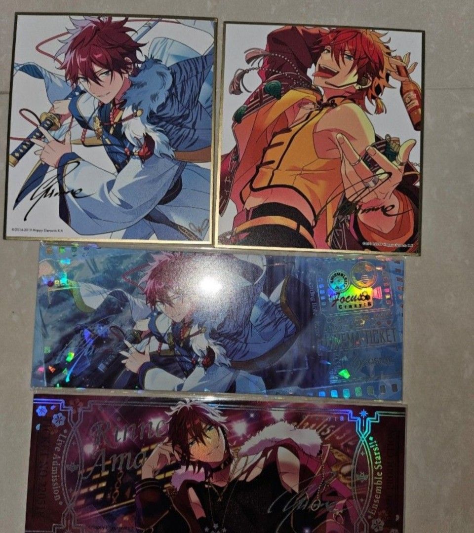 偶像夢幻祭ES enstar crazyB 專輯CD 椎名丹希niki 天城燐音rinne, 興趣及遊戲, 玩具 & 遊戲類 - Carousell