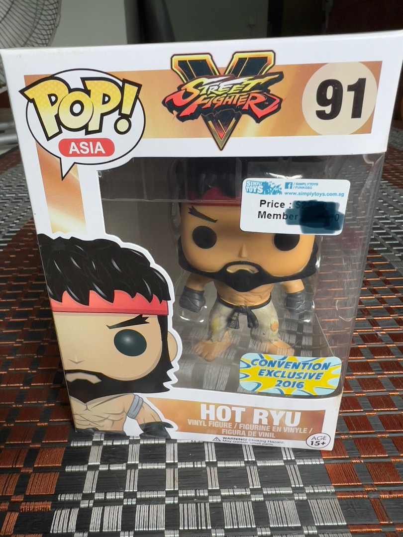 Funko pop ryu, Hobbies & Toys, Toys & Games on Carousell