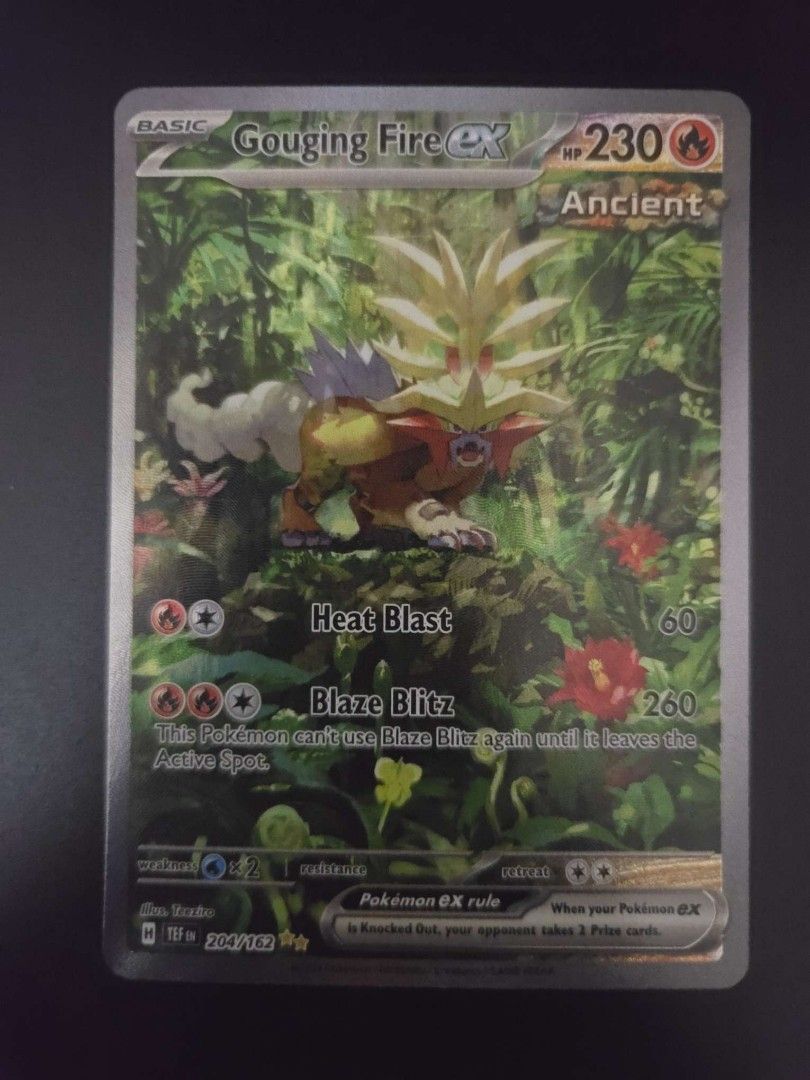 Gouging fire pokemon, Hobbies & Toys, Collectibles & Memorabilia ...