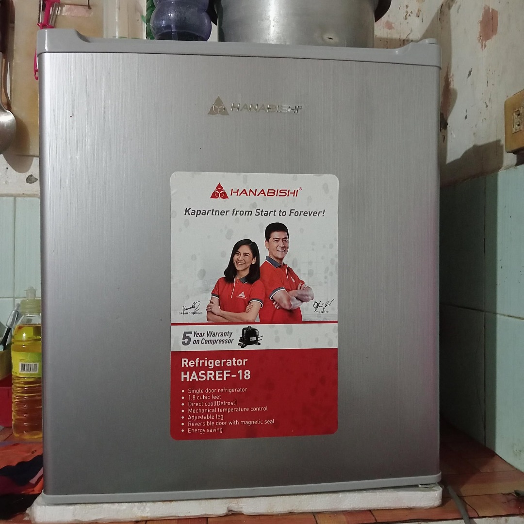 Hanabishi Single Door Refrigerator, TV & Home Appliances, Kitchen ...