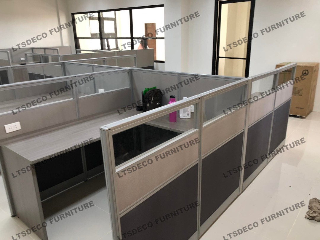 HIGH PANEL WORKSTATION PARTITION | OFFICE PARTITION, Furniture & Home ...