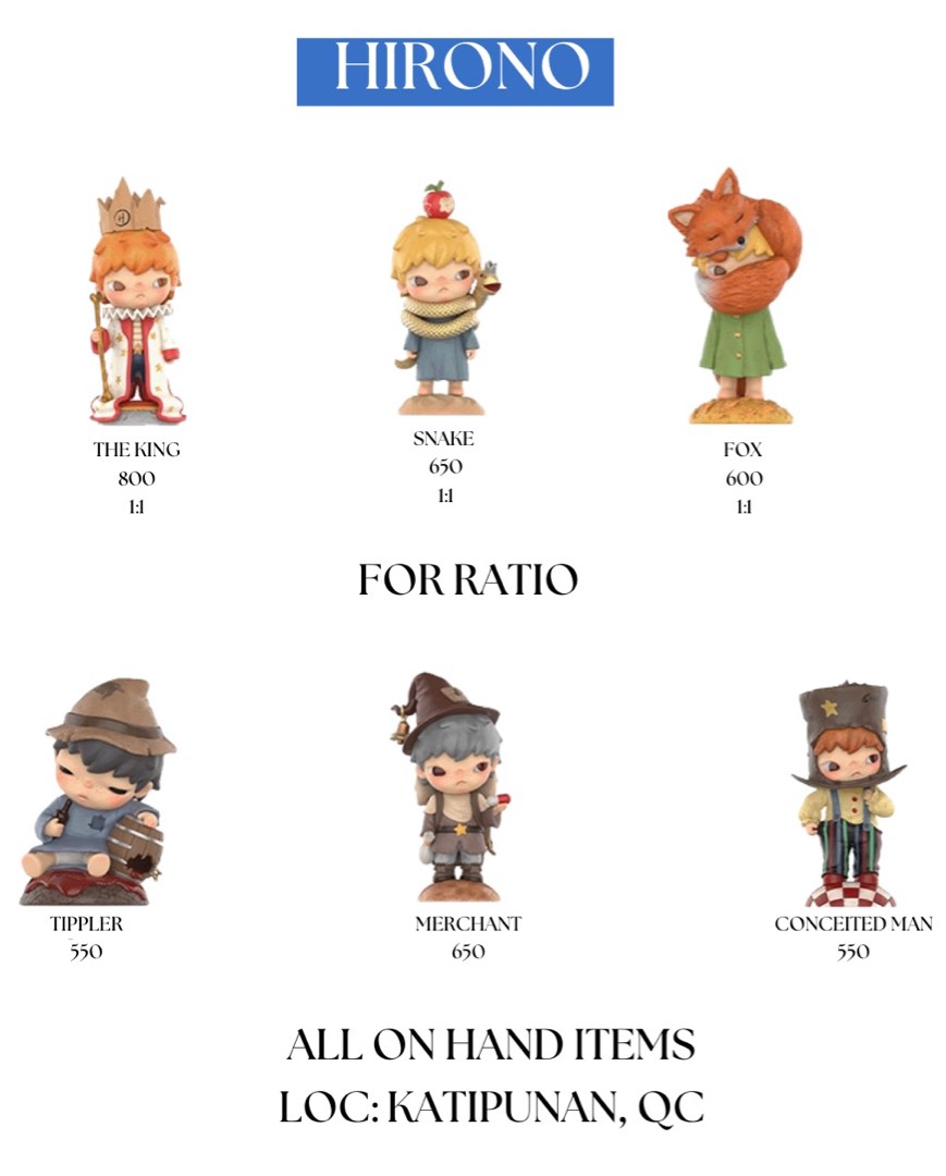 Hirono Little Prince King Snake Fox Tippler Merchant Conceited, Hobbies ...