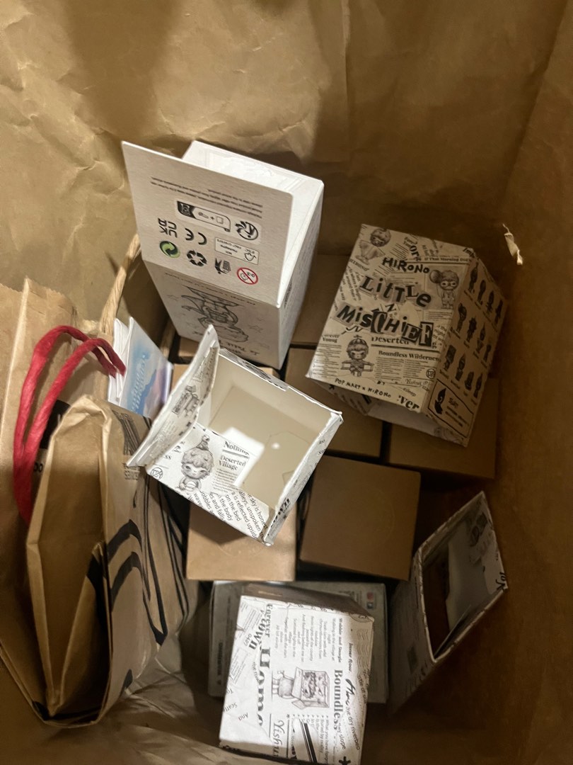 Hirono LM/LPP/ TOO/RESHAPE / CLOT / MIME boxes, Furniture & Home Living ...