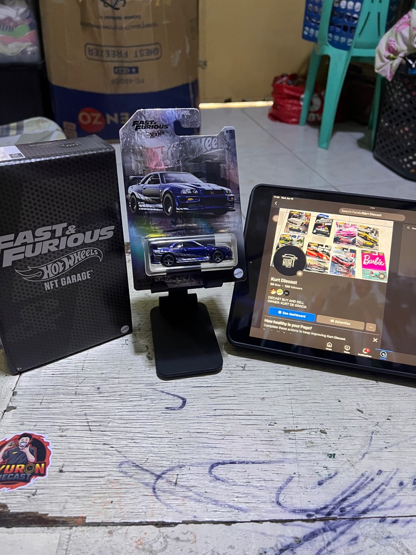 Hot Wheele NFT FNF R34, Hobbies & Toys, Toys & Games on Carousell