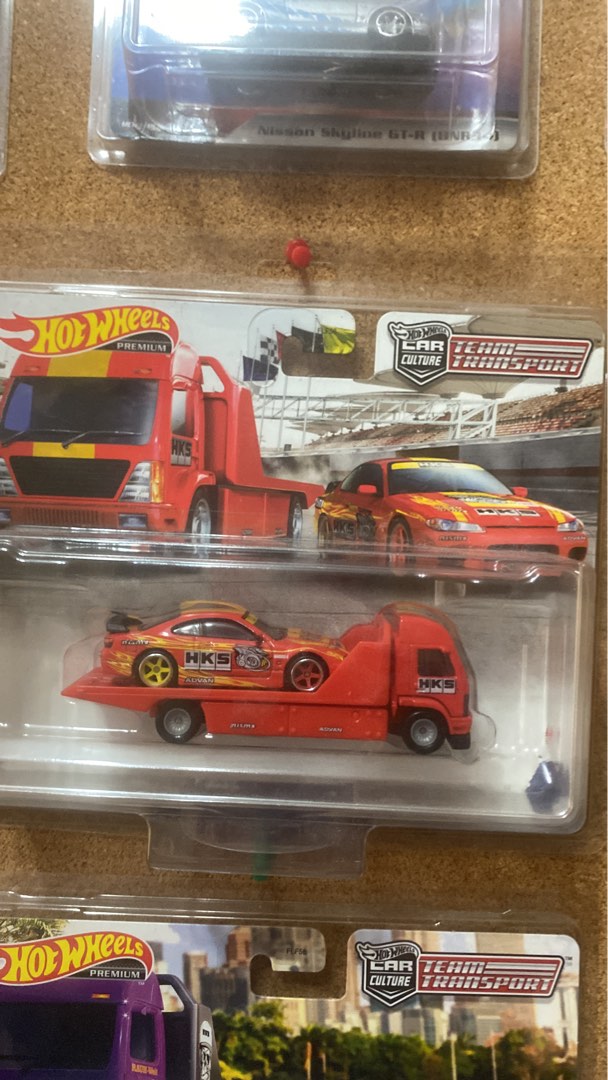 Hot wheels nissan silvia S15 team transport genki premium, Hobbies ...