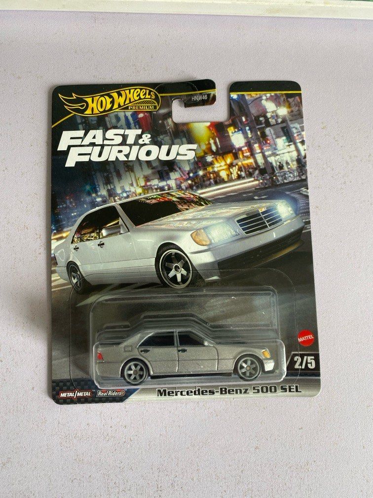 Hotwheels premium fnf mercedes 500 sel, Hobbies & Toys, Toys & Games on ...