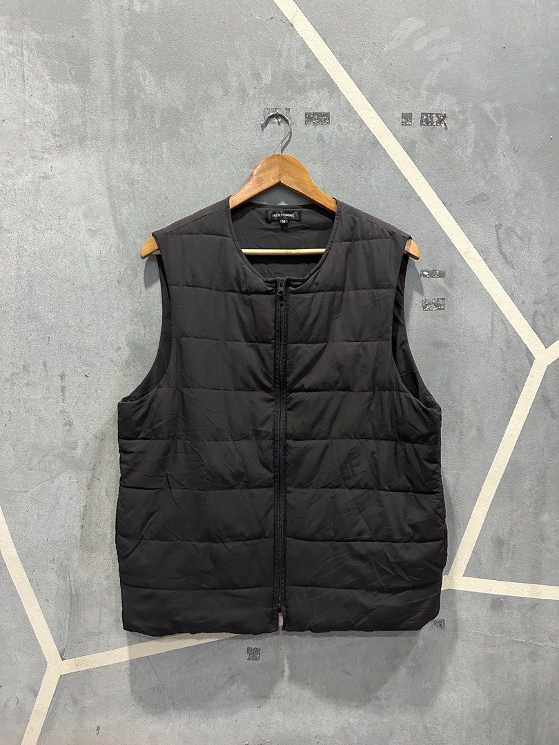 Ined Homme Vest Puffer, Men's Fashion, Tops & Sets, Vests on Carousell