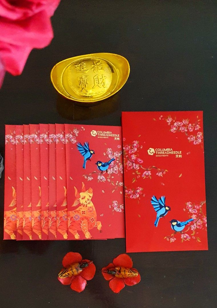 International Ang Pow Red Packets Columbia Threadneedle angpao, Hobbies ...