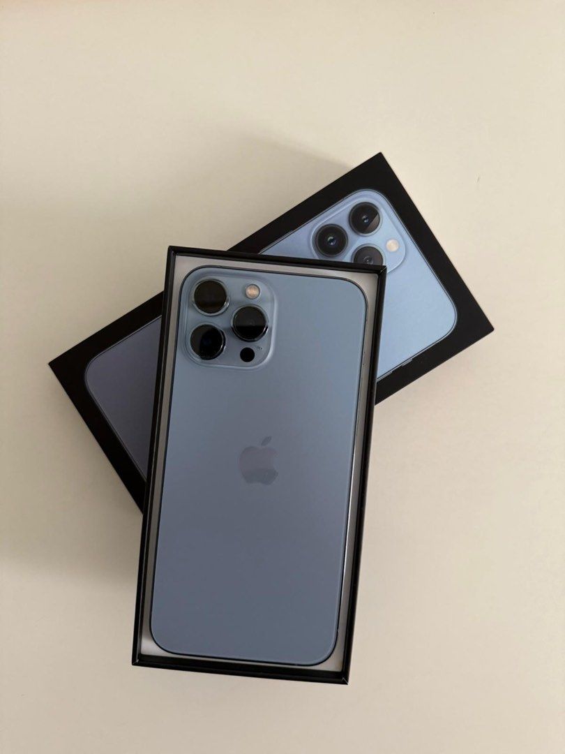 iPhone 13 Pro Max Sierra Blue 128GB, Mobile Phones & Gadgets, Mobile Phones, iPhone, iPhone 13 ...