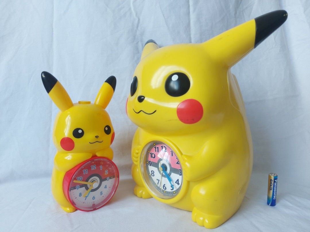 jam pokemon pikachu clock, Hobbies & Toys, Toys & Games on Carousell