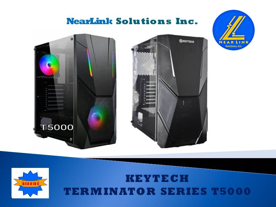 KEYTECH TERMINATOR SERIES T5000 RGB GAMING CASING, Computers & Tech ...