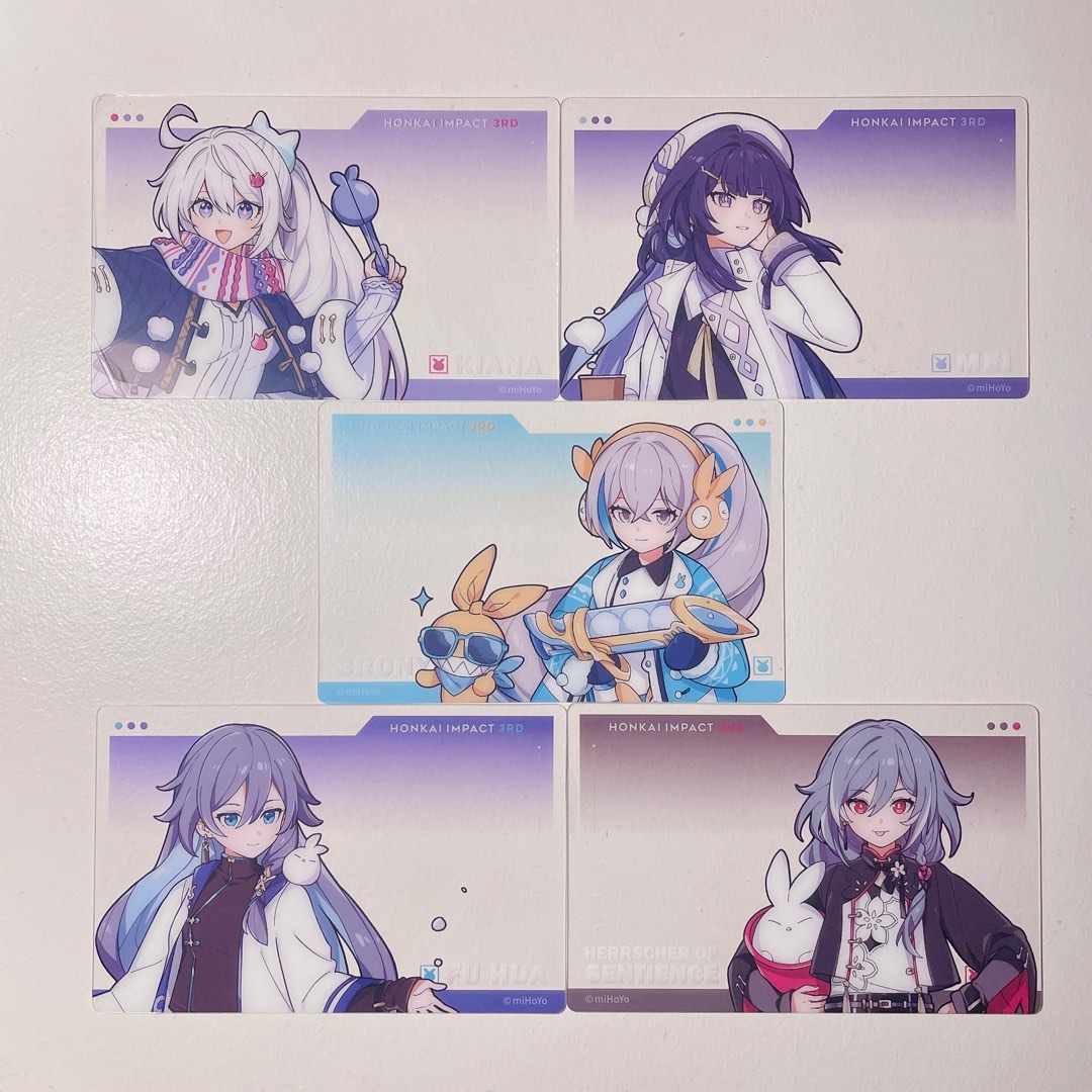 Kiana, Mei, Bronya, Fu Hua & Herrscher Of Sentience Snowy Delights ...