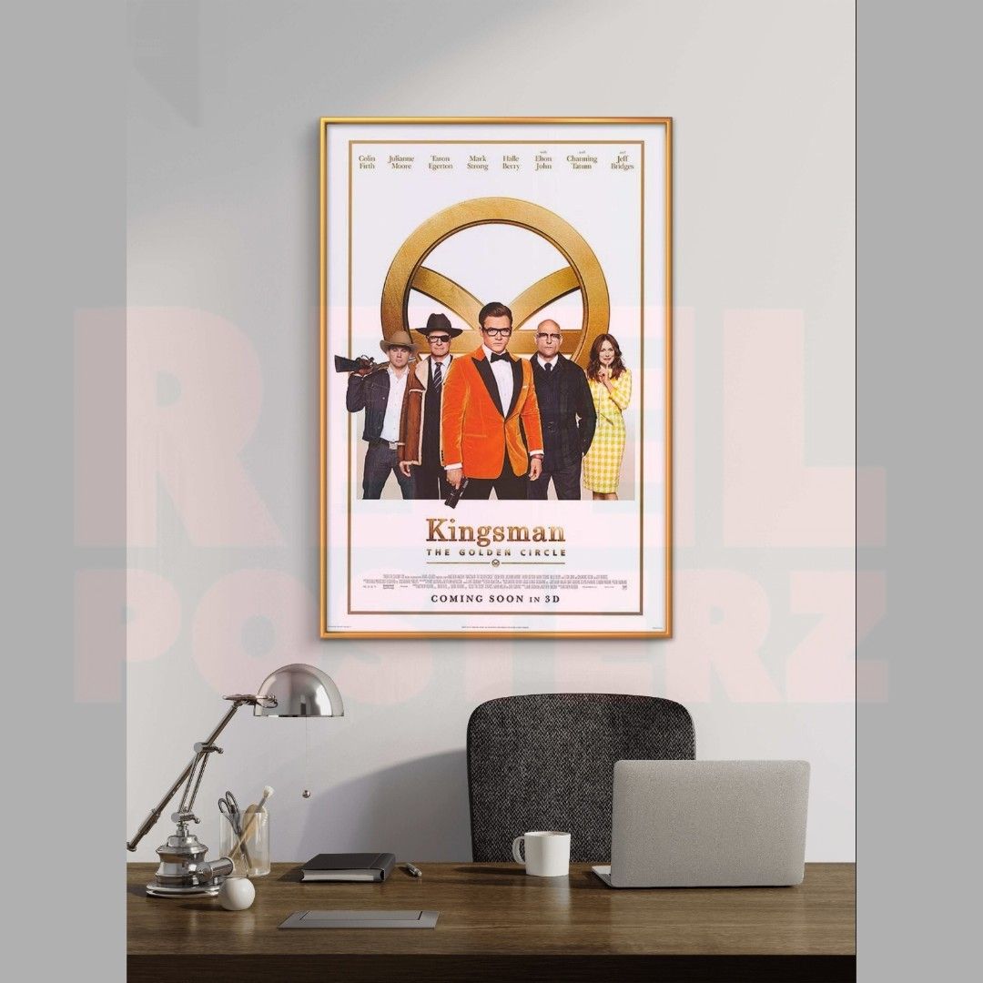 KINGSMAN: THE GOLDEN CIRCLE (2017) Movie Poster 2-Sided Original ...
