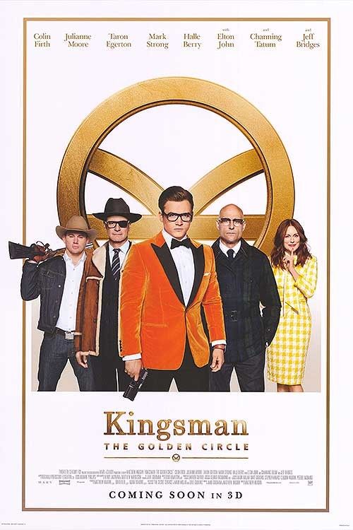 KINGSMAN: THE GOLDEN CIRCLE (2017) Movie Poster 2-Sided Original ...