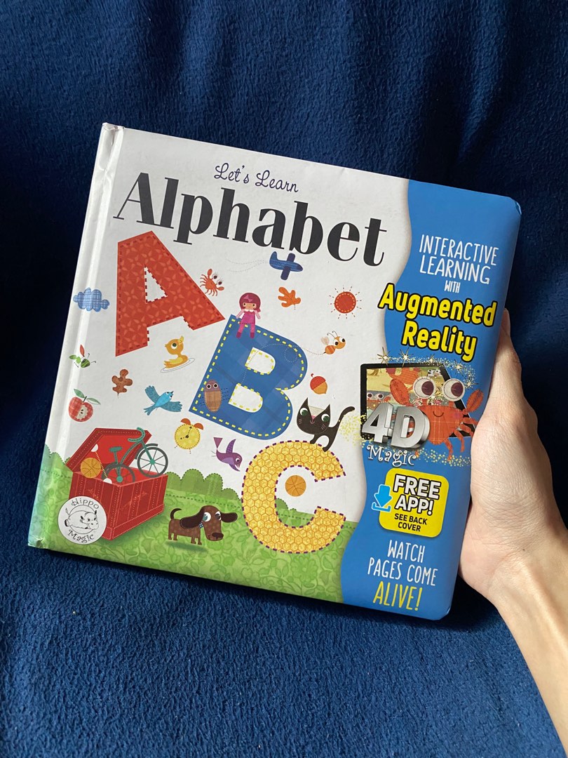 Lets learn alphabet book, Hobbies & Toys, Books & Magazines, Children's ...