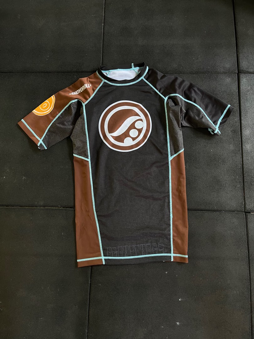 Limited edition Shoyoroll retro competitor rash guard brown belt ...