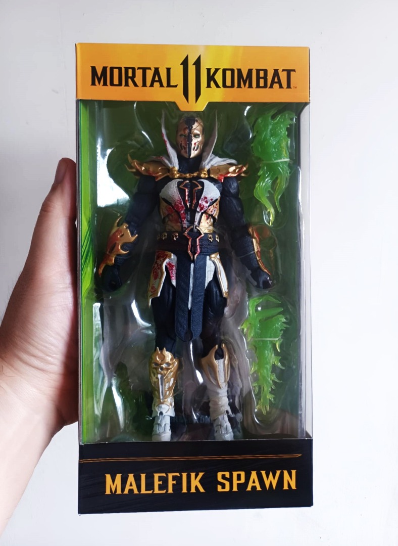 MALEFIK SPAWN Mortal Kombat Bloody Disciple McFarlane Action Figure ...