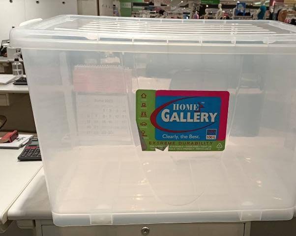 Mega Box 100L, Furniture & Home Living, Home Improvement & Organization ...