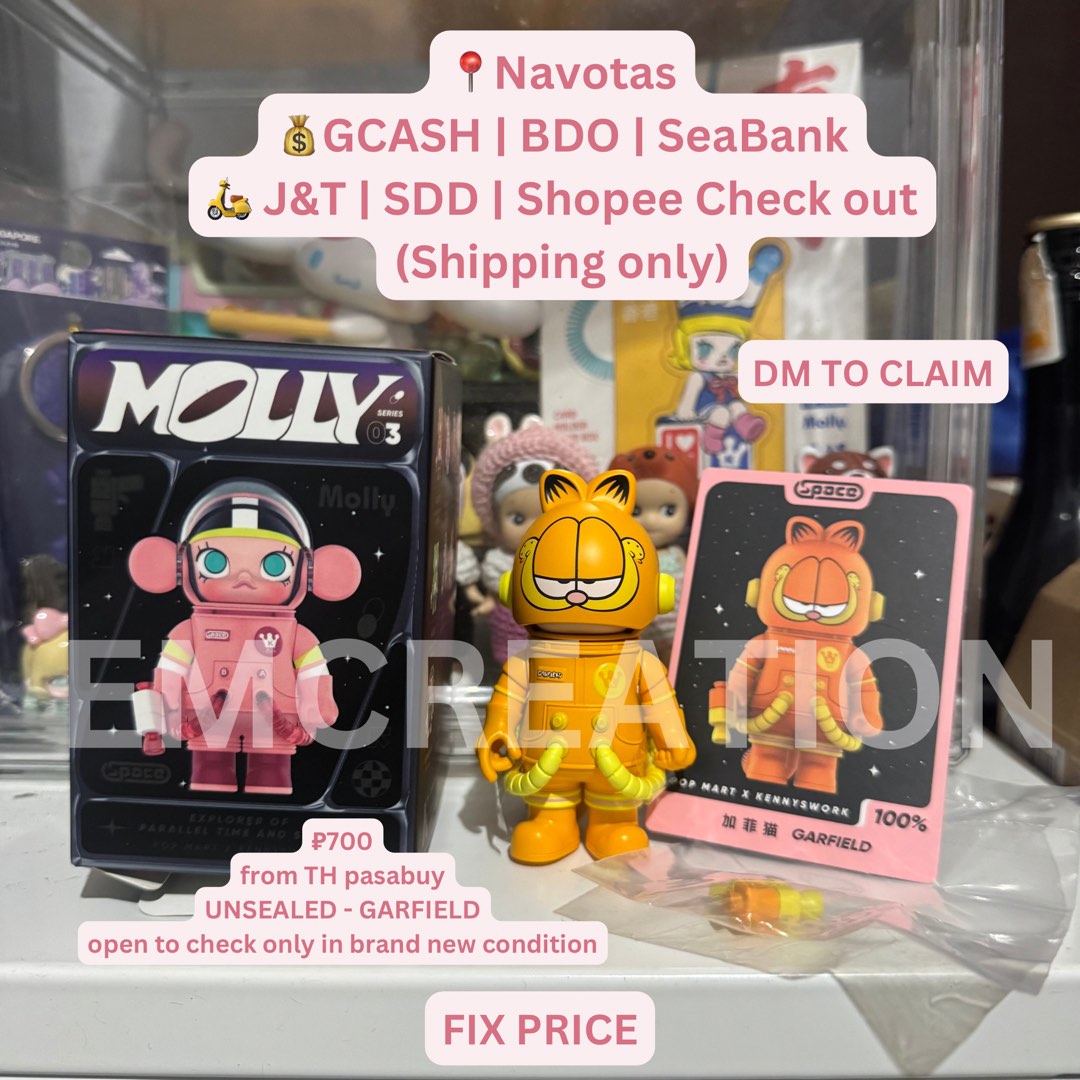 Mega space molly v3 - Garfield FIX PRICE, Hobbies & Toys, Toys & Games ...