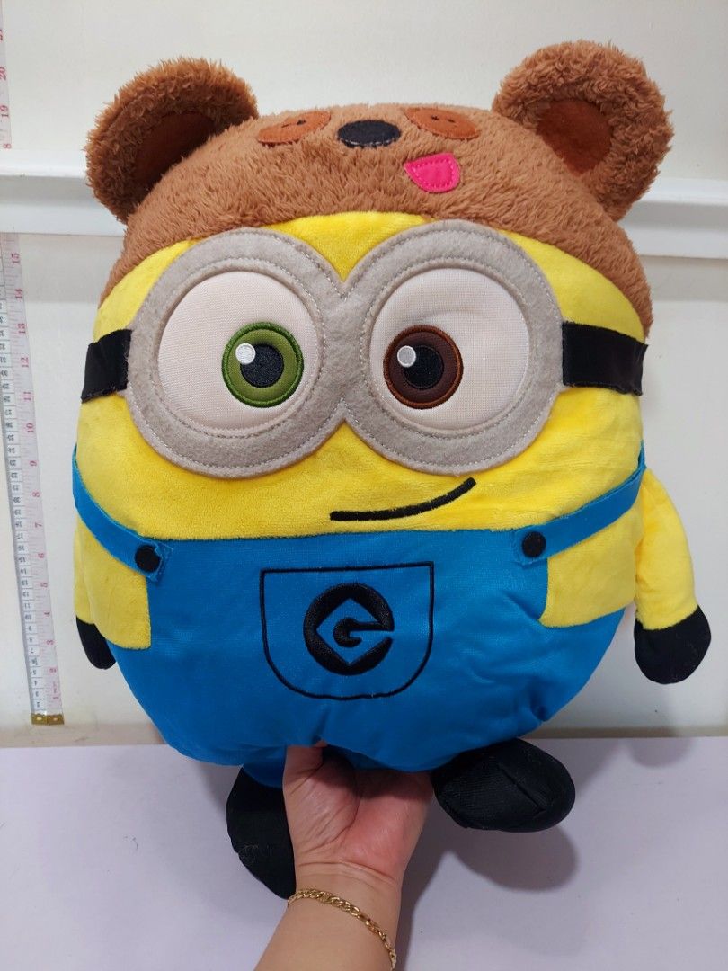 Minions Big Huggable Despicable Me Teddy Bear Head 50 cm Suffed Toy ...