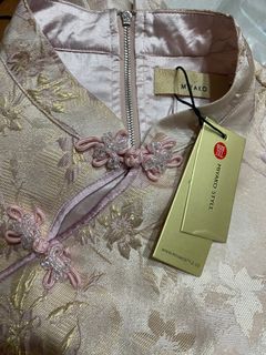 Miyako style pink cheongsam qipao top CNY, Women's Fashion, Tops, Other ...