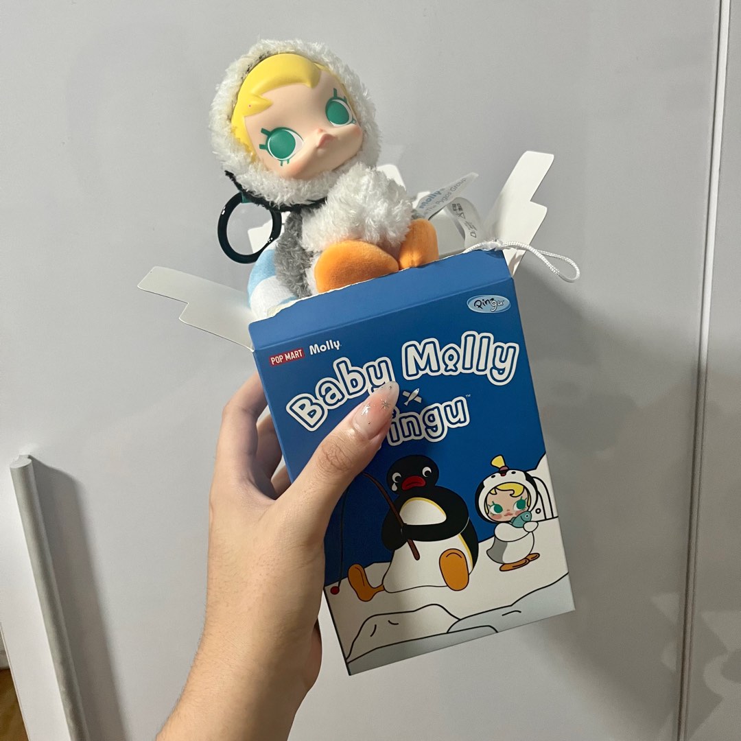 molly x pingu popmart, Hobbies & Toys, Toys & Games on Carousell