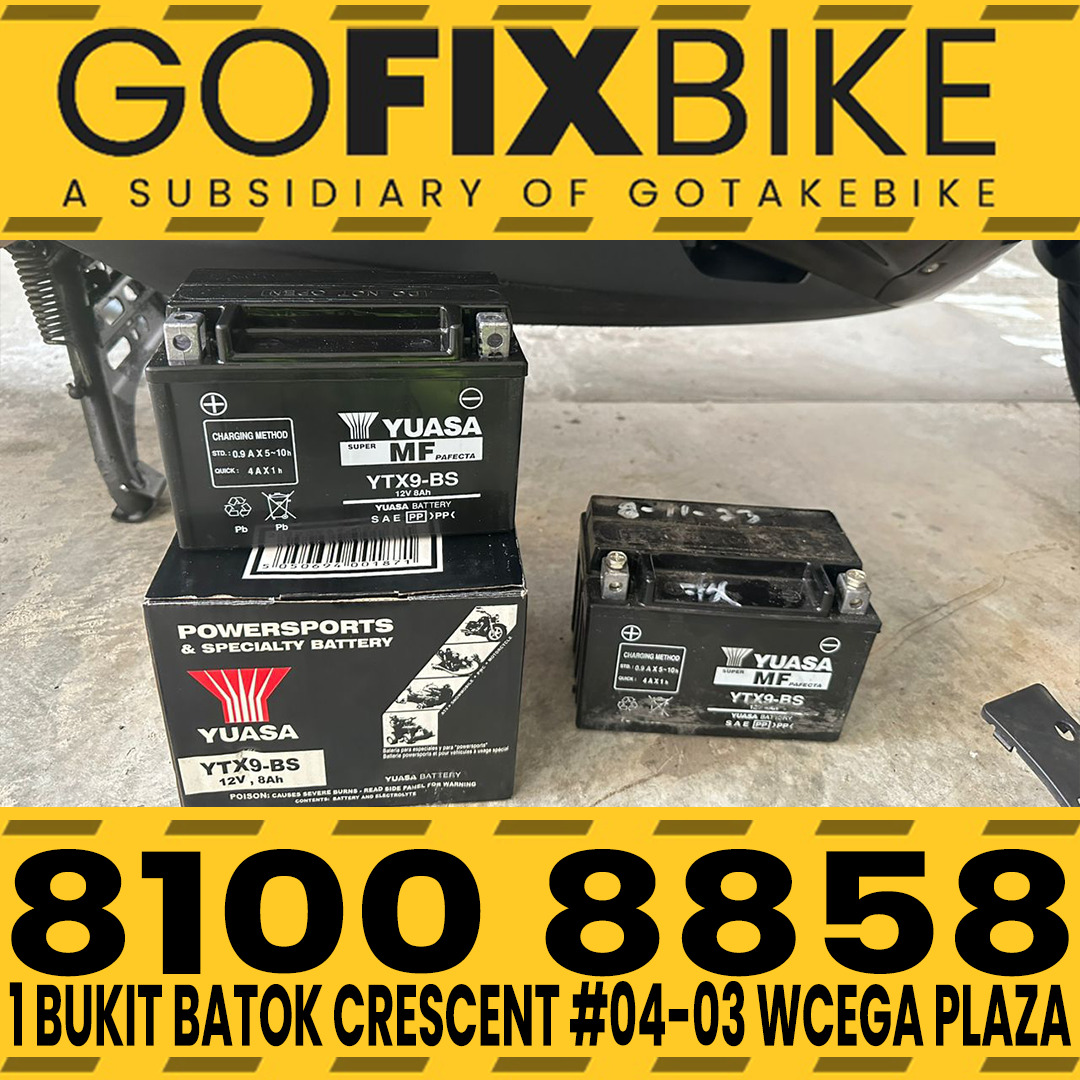 motorcycle battery onsite fz16 fz150i r15v3 r15m nmax xmax tmax onsite ...