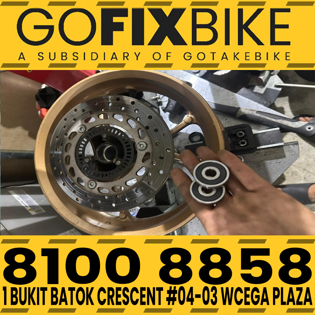 Motorcycle Rim Bearing Replacement, Motorcycles, Motorcycle Accessories on Carousell