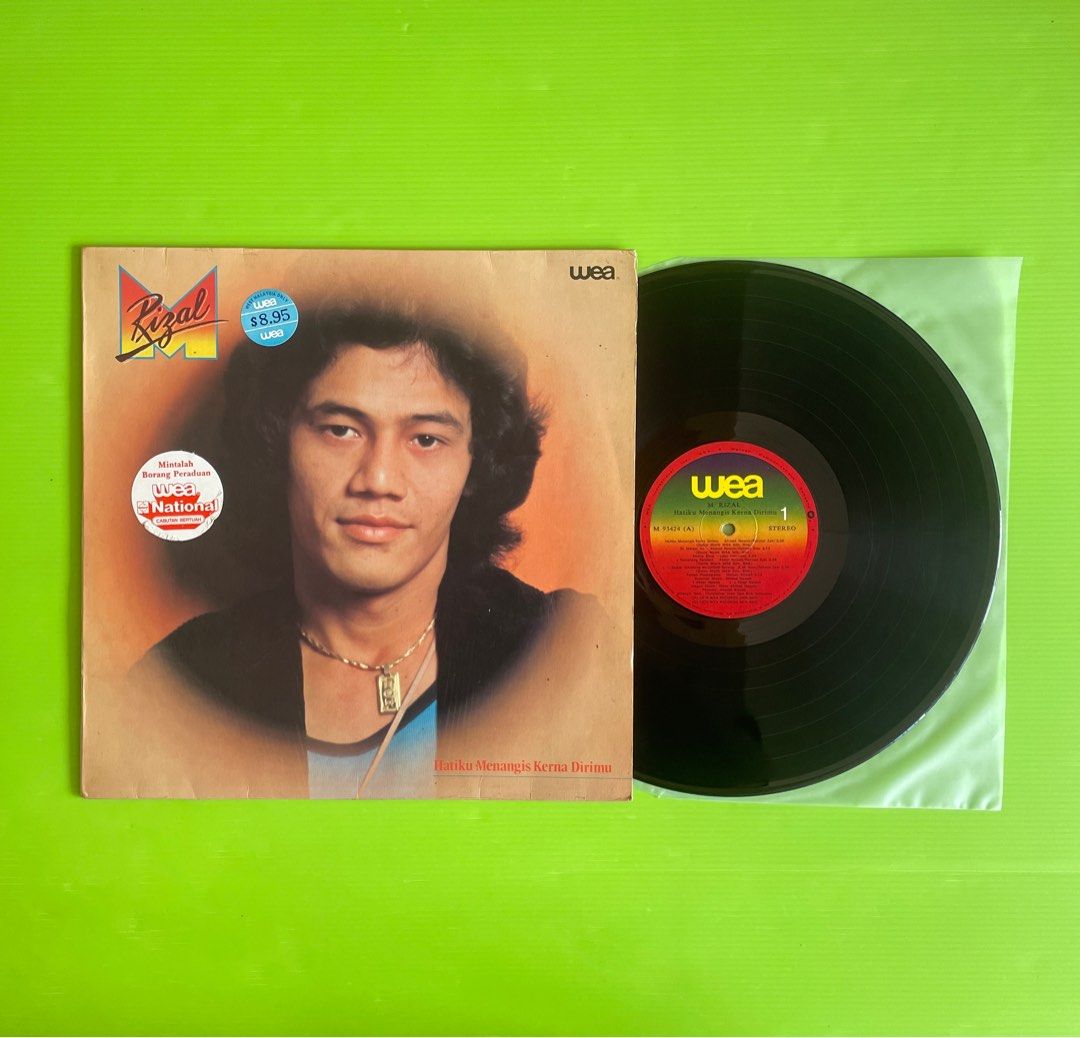 M.Rizal Hatiku Menangis Kerna Dirimu Album Piring Hitam LP Record, Hobbies & Toys, Music & Media ...