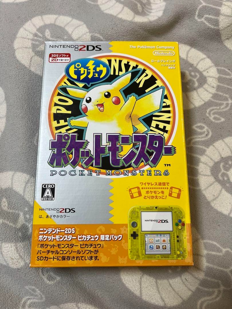 Nintendo Pokemon Pikachu 2DS Console, Video Gaming, Video Game Consoles ...