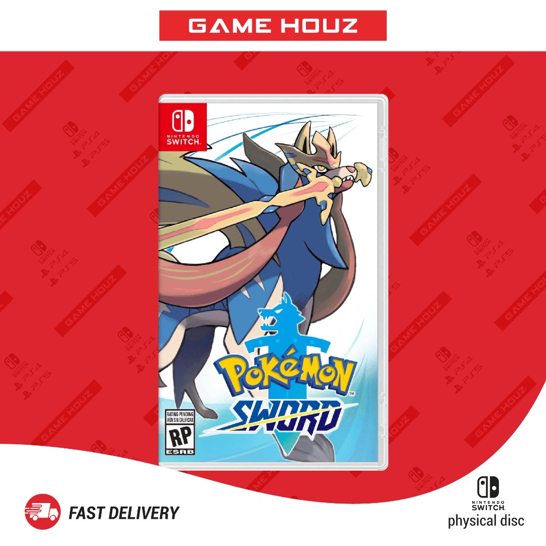 (Nintendo Switch) Pokemon Sword - USED, Video Gaming, Video Games ...