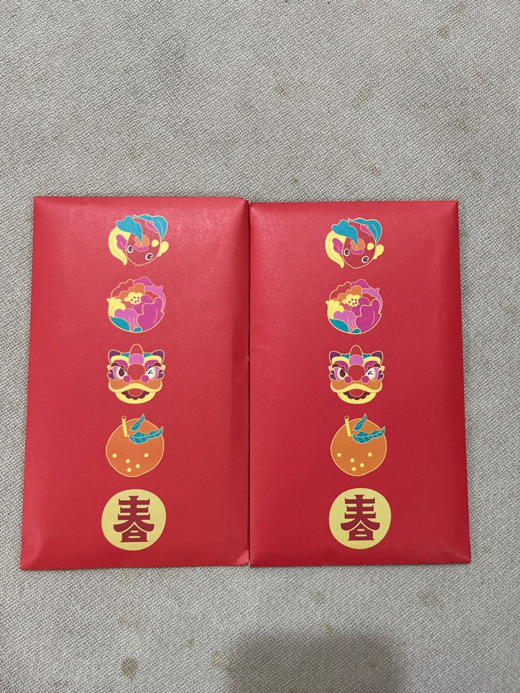 OCBC 2025 Red Packets (All 2 packs), Hobbies & Toys, Stationery & Craft ...
