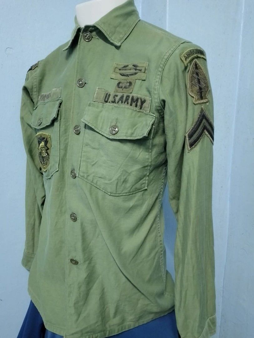OG107 3rd pattern (butang leper) US ARMY NAM WAR ERA, Men's Fashion ...