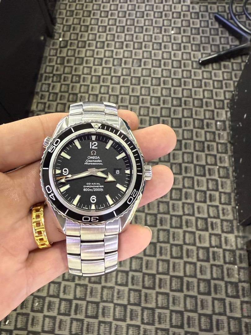 OMEGA SEAMASTER PLANET OCEAN SWISS MADE AUTOMATIC DIVERS 600M 22005000, Men's Fashion, Watches ...