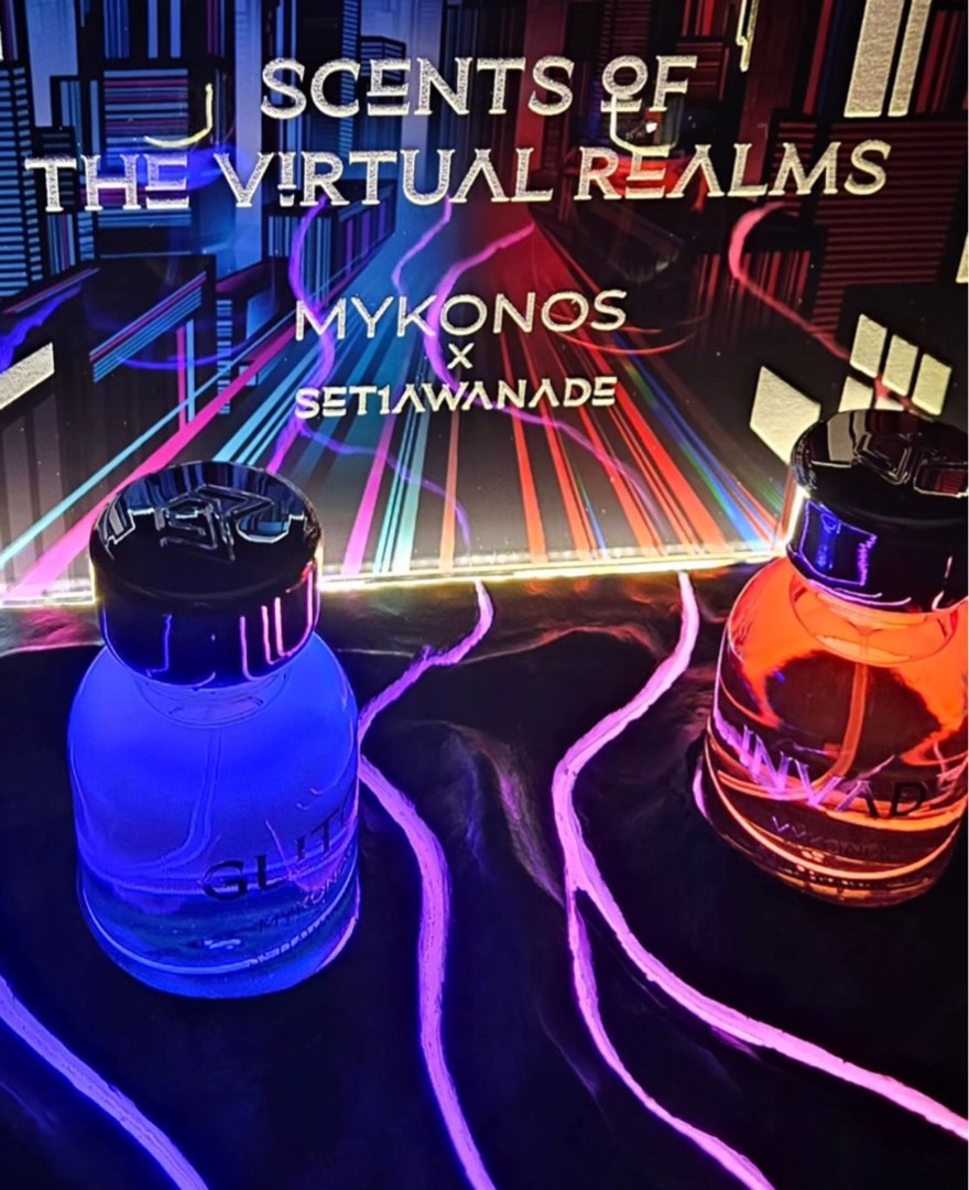 OPEN PO MYKONOS X ADE SETIAWAN GLITCH INVADE PARFUM PERFUME, Kesehatan ...
