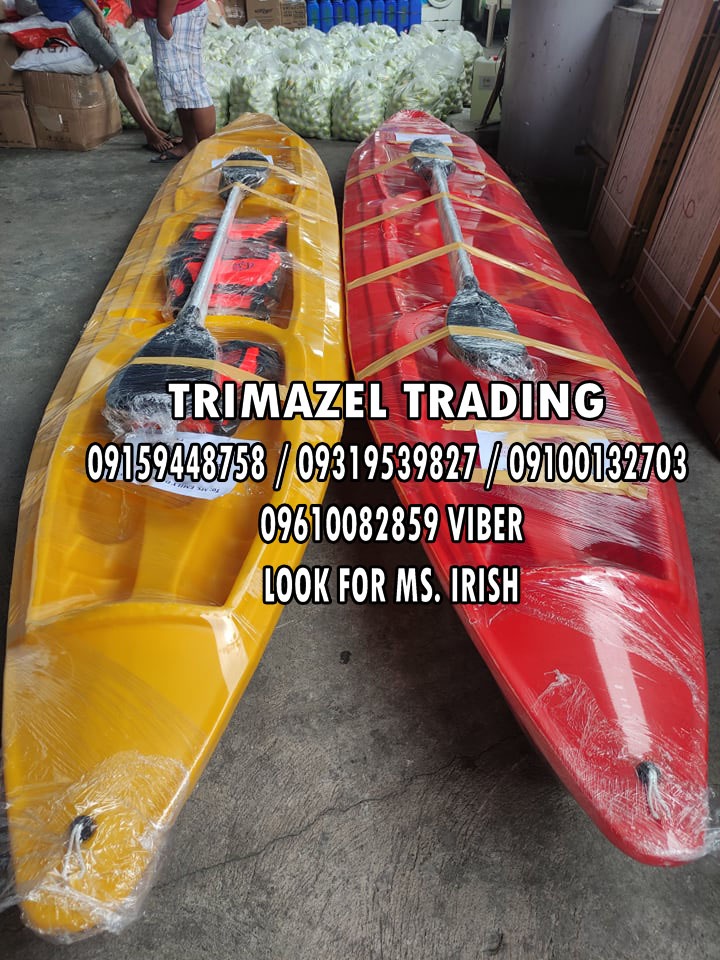 ORCA Three-Seater Kayak w/ 3Paddle Sets, 3lifevests, Sports Equipment ...