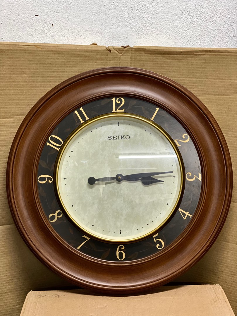 (Original) SEIKO Wall Clock QXA646Z, Furniture & Home Living, Home ...