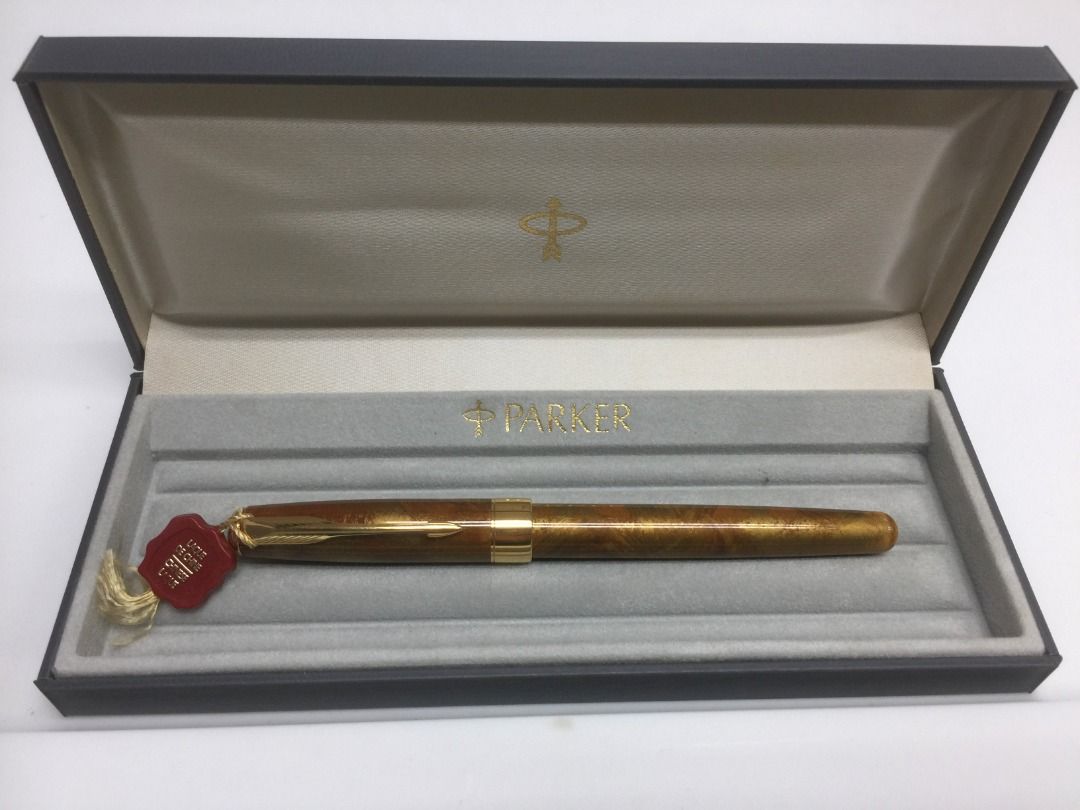 Parker Sonnet Chinese Laque Ambre Fountain Pen ~ 派克 Sonnet 卓爾 "自然來源 ...