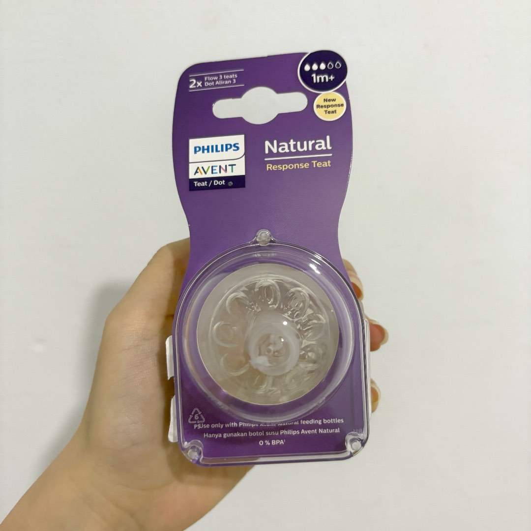 Philips Avent Dot Bayi Botol Susu 1Pcs Tipe Natural Dot Tidak Bingung ...