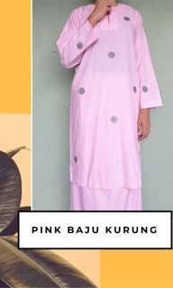 She Dazzle Baju Kurung Moden Raya - Pink belacan/Dusty Pink/Pink Cair ...
