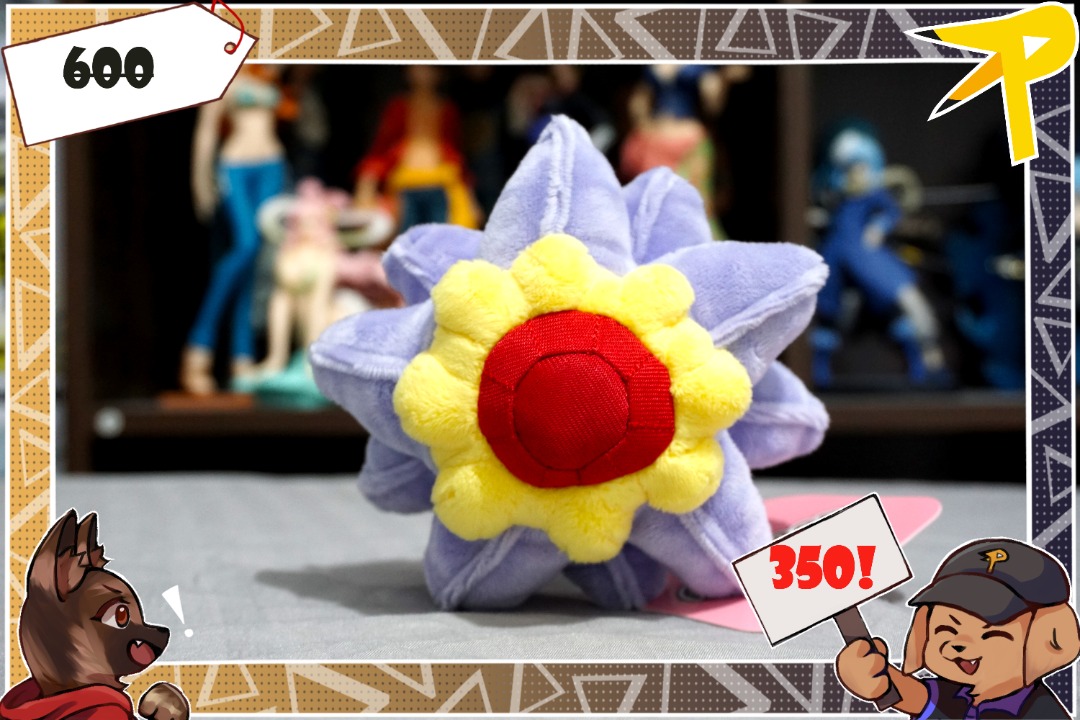 (POKEMON) STARMI PLUSH, Hobbies & Toys, Toys & Games on Carousell