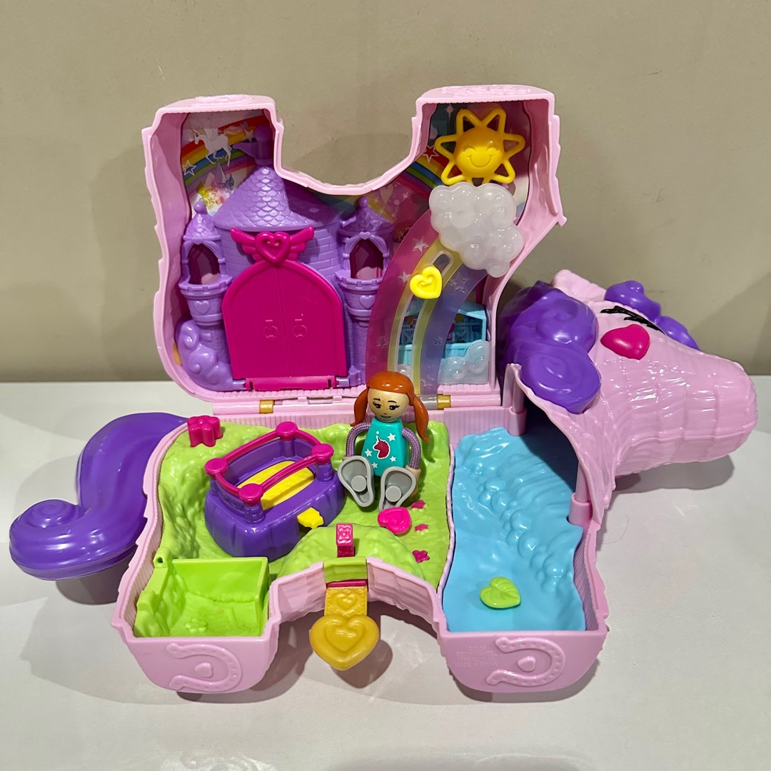 Polly Pocket Unicorn Party - Original Mattel - Preloved, Toys ...
