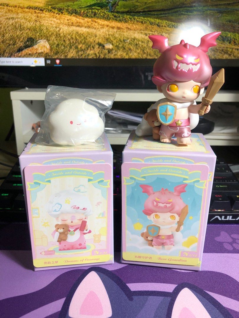 POPMART DIMOO World Weaving Wonders: Dreams of Courage & Bear Guardian ...