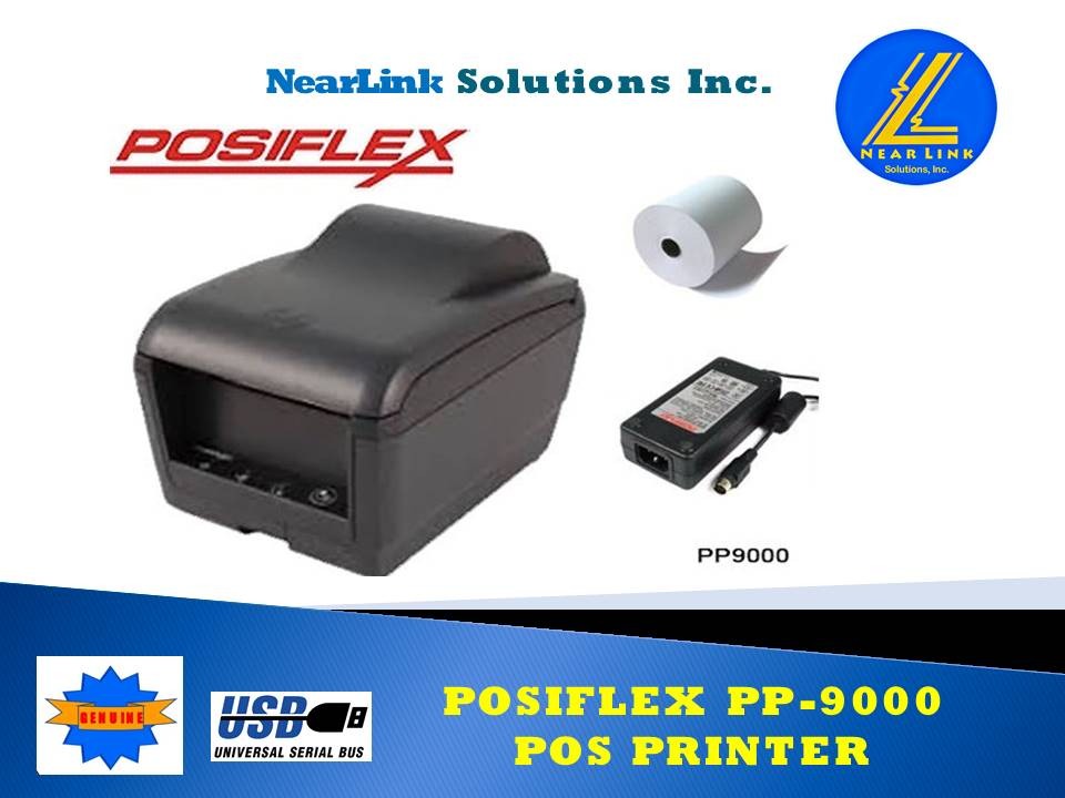 POSIFLEX PP-9000 POS PRINTER, Computers & Tech, Printers, Scanners ...