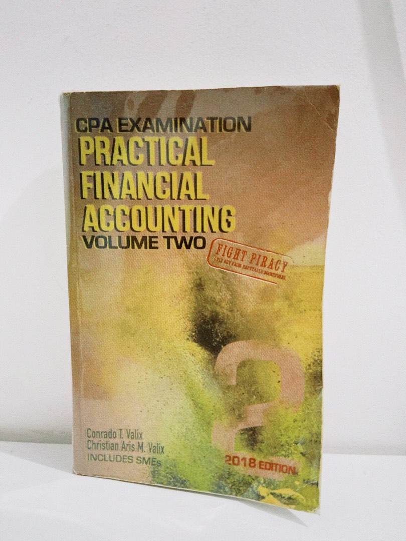 Practical Financial Accounting Volume 2 (2018 Editon) by Valix, Hobbies ...