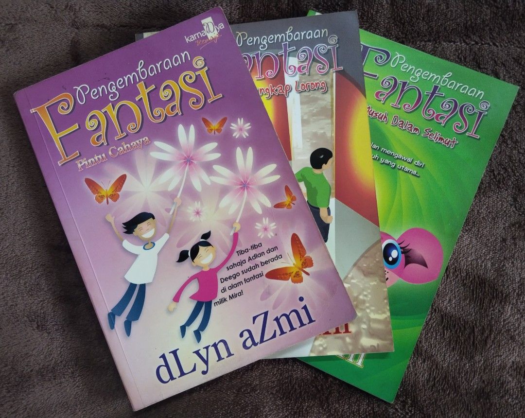 [PRELOVED] Set Buku Siri Pengembaraan Fantasi (Buku 1-3) oleh Dlyn Azmi, Hobbies & Toys, Books ...