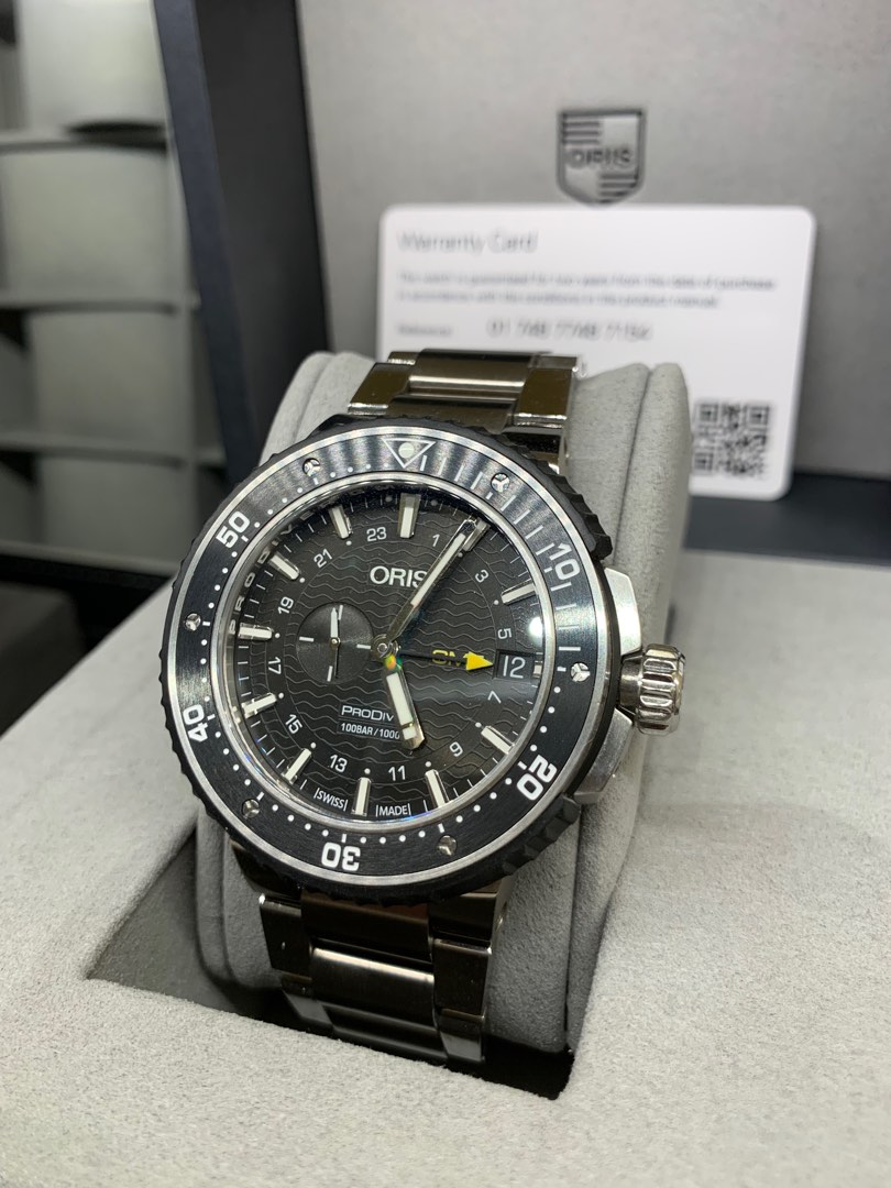Premium Oris ProDiver GMT Titanium Dive Watch - 748 7748 7154, Men's ...