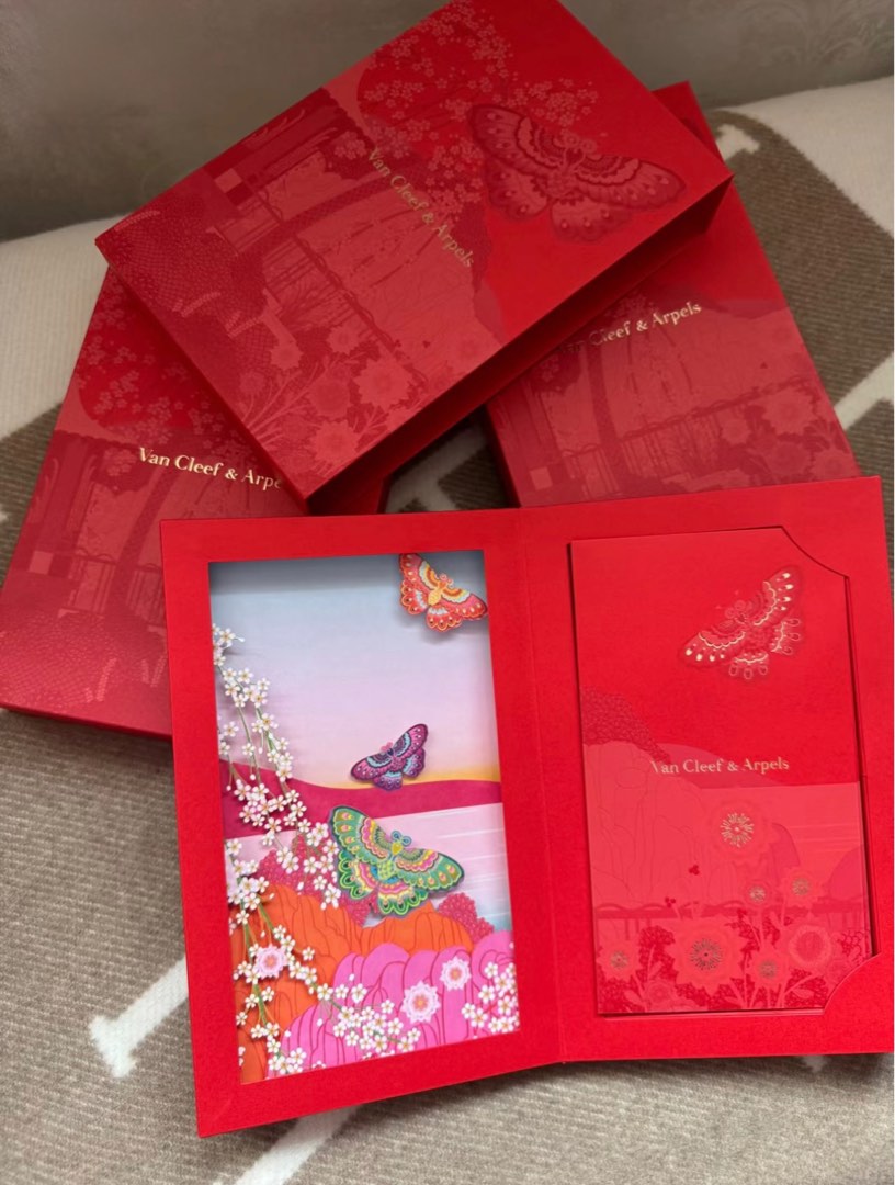 [pre-order] Van Clef & Arpels 2025 Year of Snake Red Packet, Luxury ...