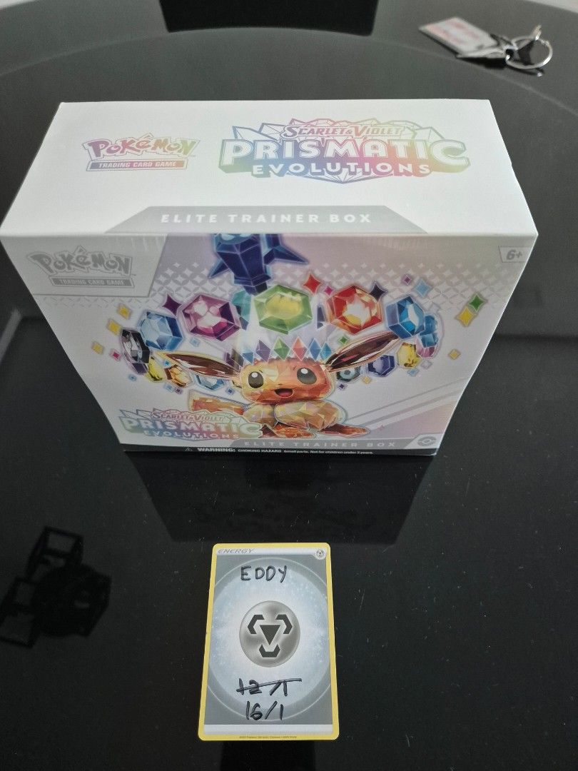 Prismatic evolution etb, Hobbies & Toys, Toys & Games on Carousell
